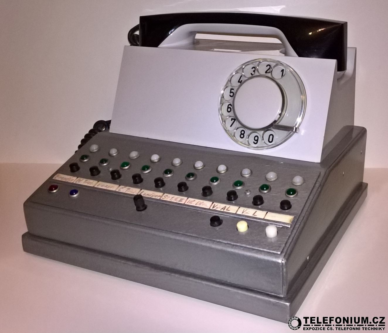 Expozice čs. telefonní techniky